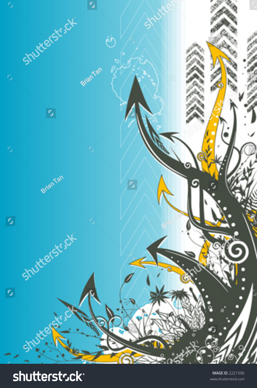 Funky Arrow Design Stock Vector (Royalty Free) 2221596 | Shutterstock