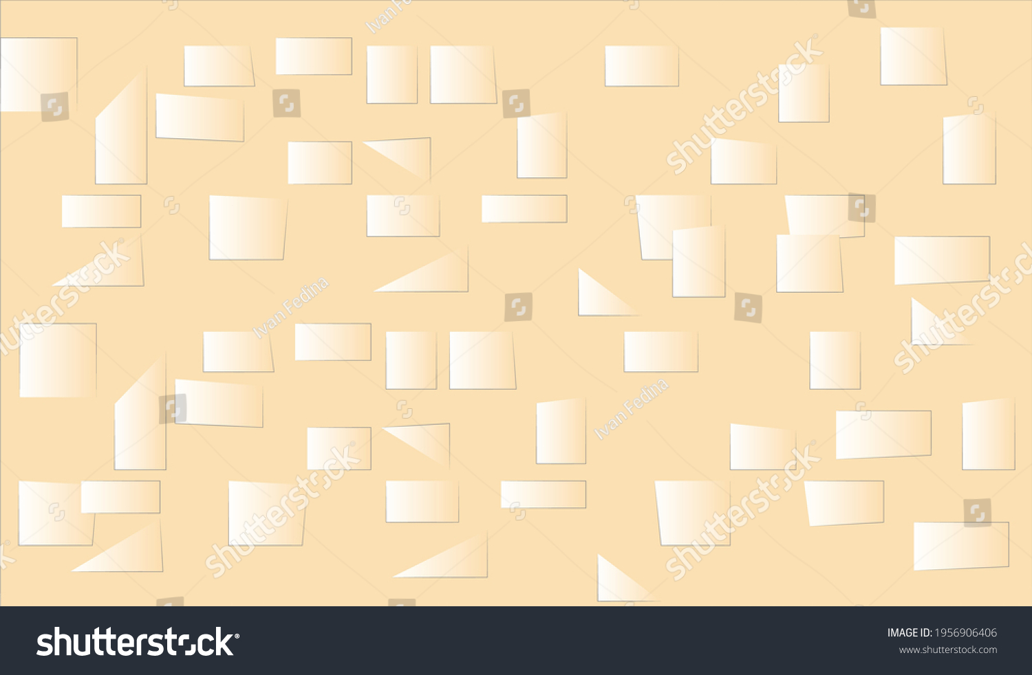 Funny Brick Wall Background Color Stock Vector (Royalty Free ...