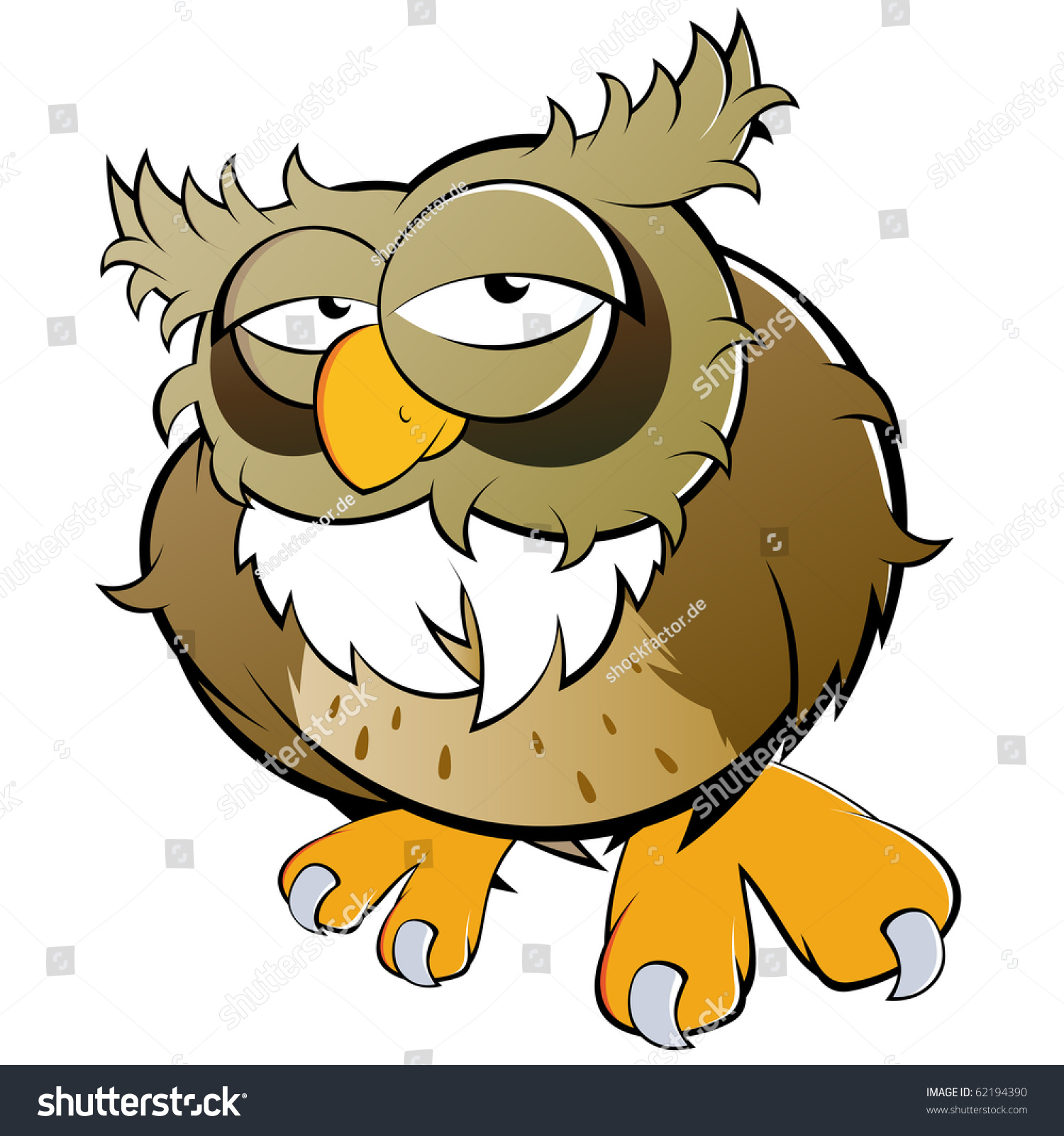 Funny Animated Owl