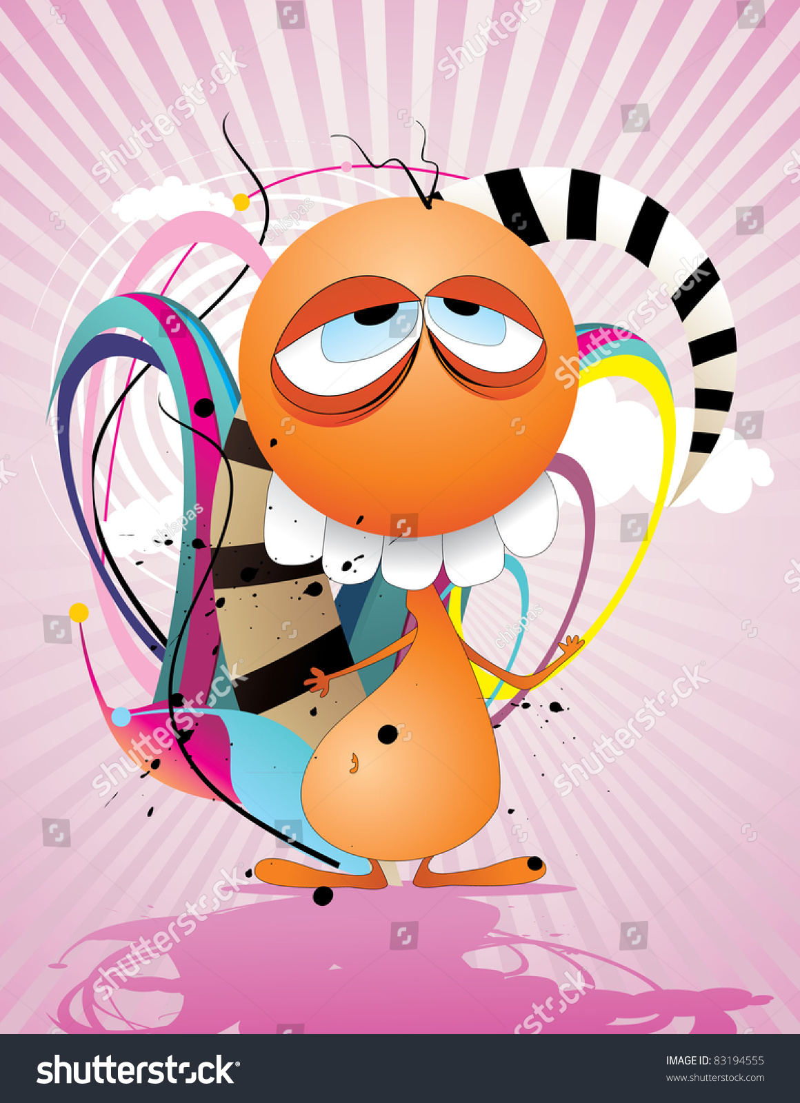 Funny Cartoon Vector Character Stock Vector (Royalty Free) 83194555 ...