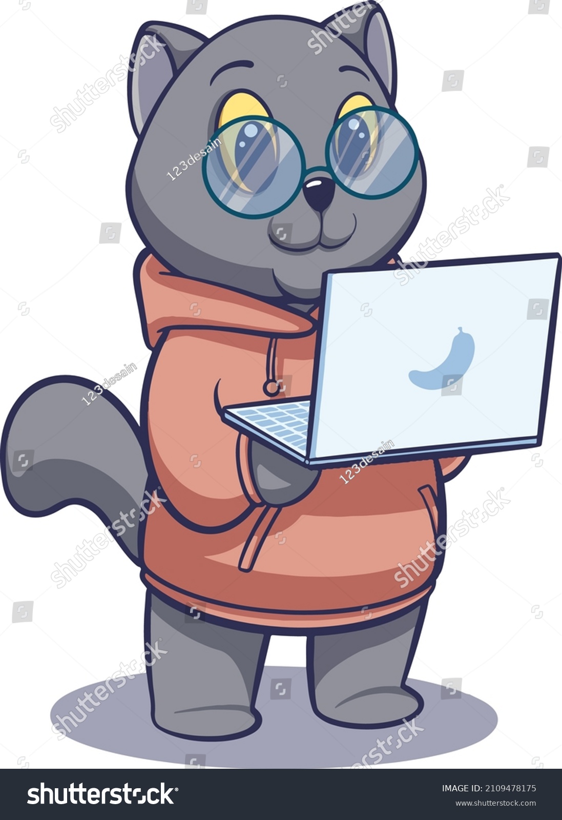 Hacker cat Images, Stock Photos & Vectors | Shutterstock
