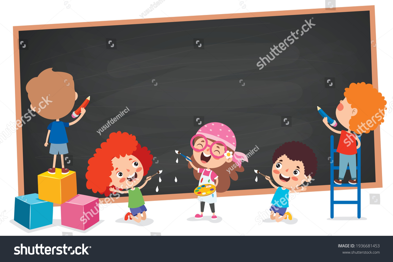20,381 Young student writing on board Images, Stock Photos & Vectors ...