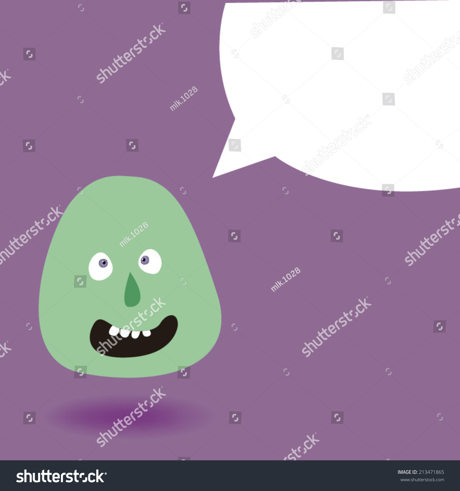Funny Face Text Bubble Set Eps Stock Vector (Royalty Free) 213471865 ...