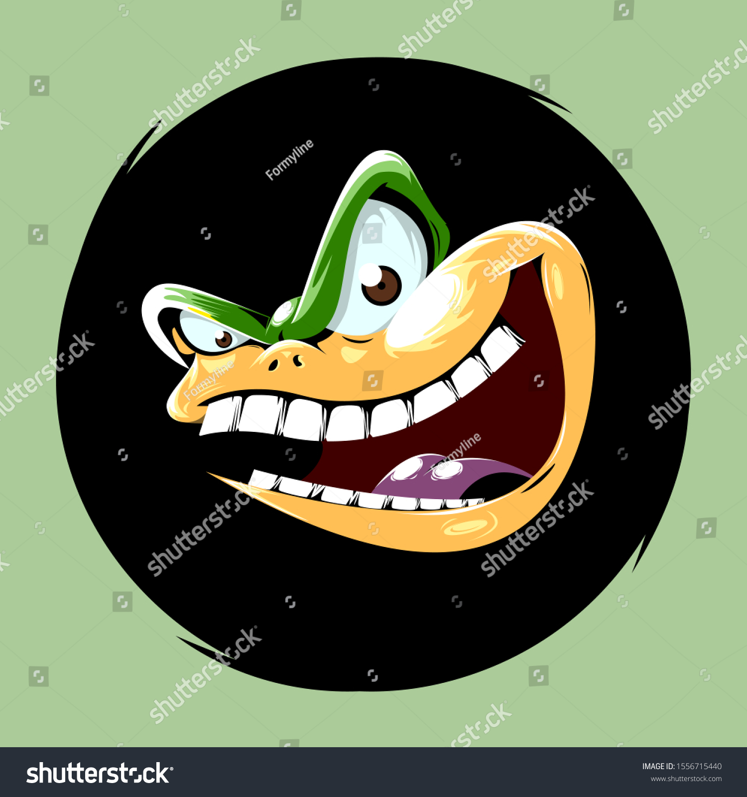 Funny Frog Vector Cartoon Illustration Stock Vector (Royalty Free ...