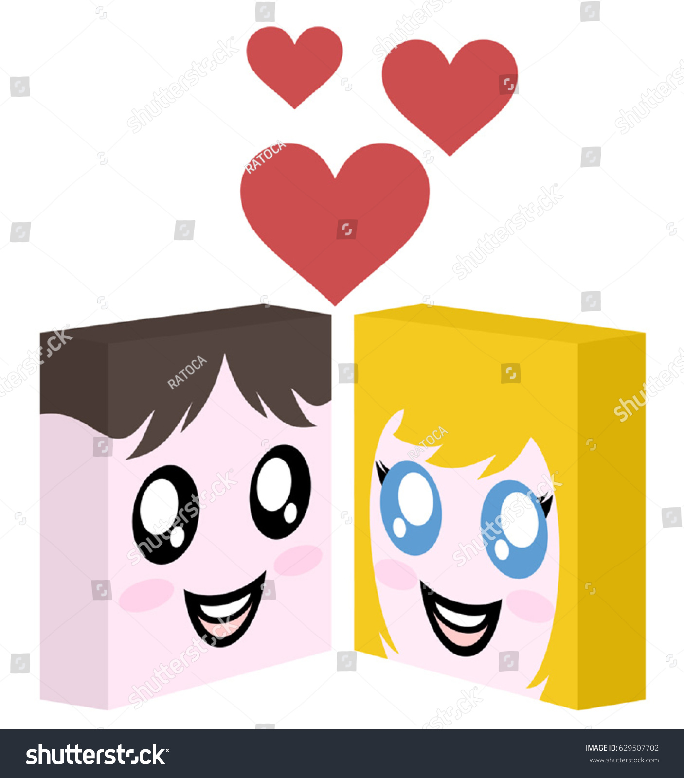 Funny Love Icon Stock Vector 629507702 - Shutterstock
