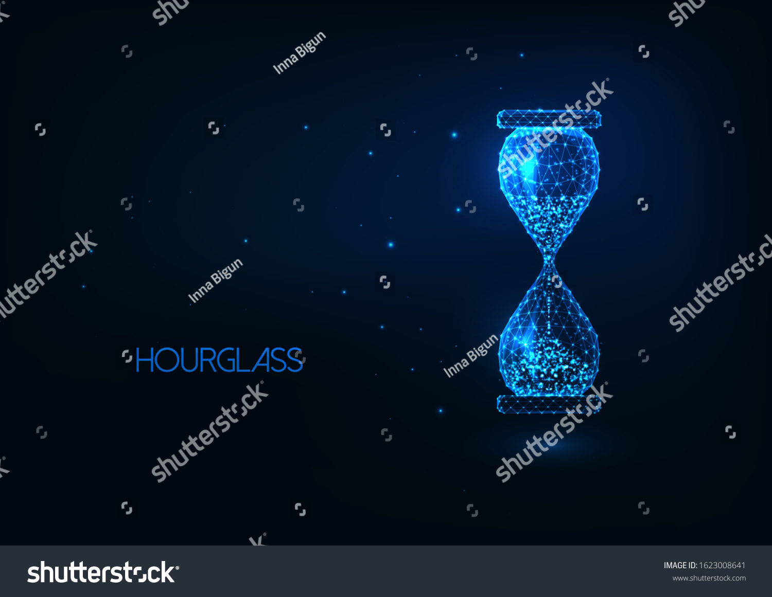 Futuristic Glowing Low Polygonal Hourglass Isolated: เวกเตอร์สต็อก ... Futuristic Glowing Low Polygonal Hourglass Isolated: เวกเตอร์สต็อก ...