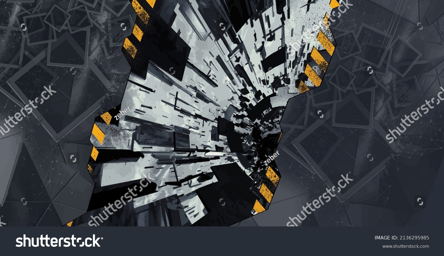 Futuristic Technology Style Elegant Tech Background Stock Vector ...
