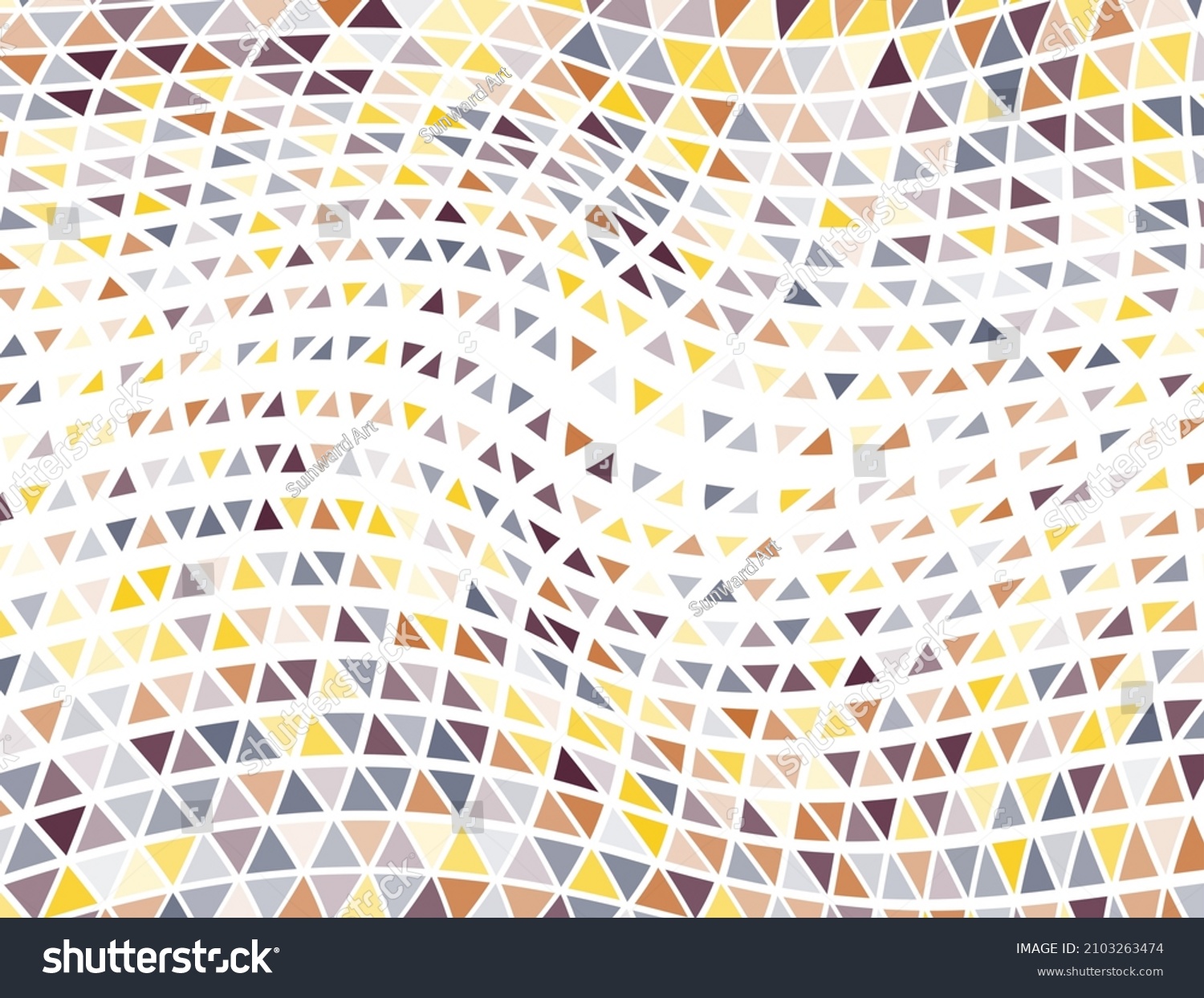 Futuristic Triangles Halftone Vector Triangular Fade Stock Vector ...