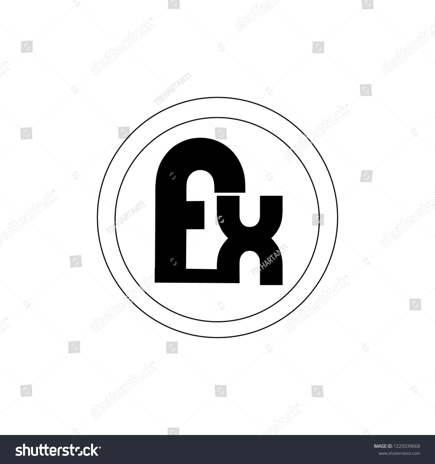 Fx Logo Vector Stock Vector (Royalty Free) 1229339668 | Shutterstock