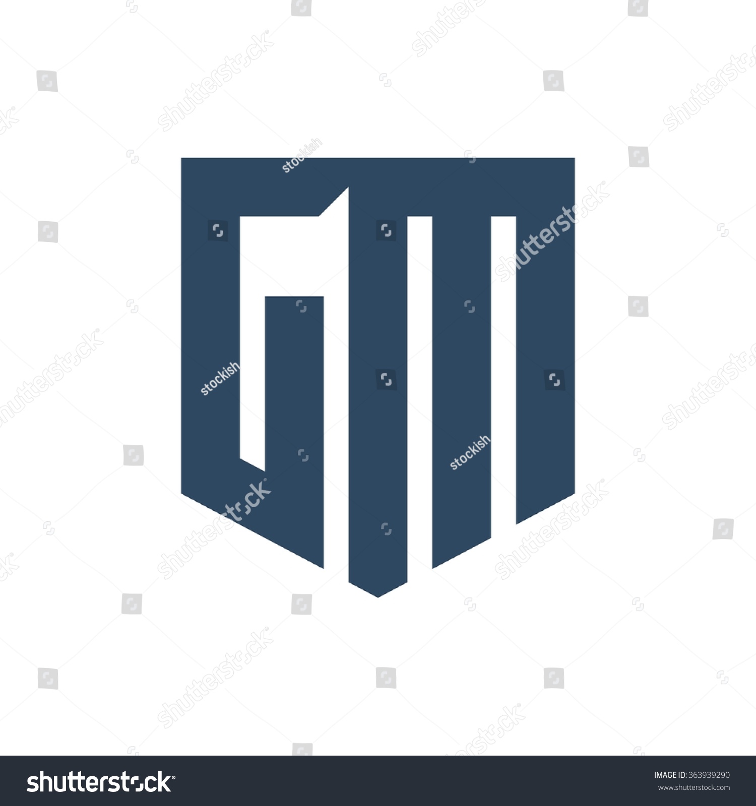G M Logo Vector Stock Vector (Royalty Free) 363939290 | Shutterstock