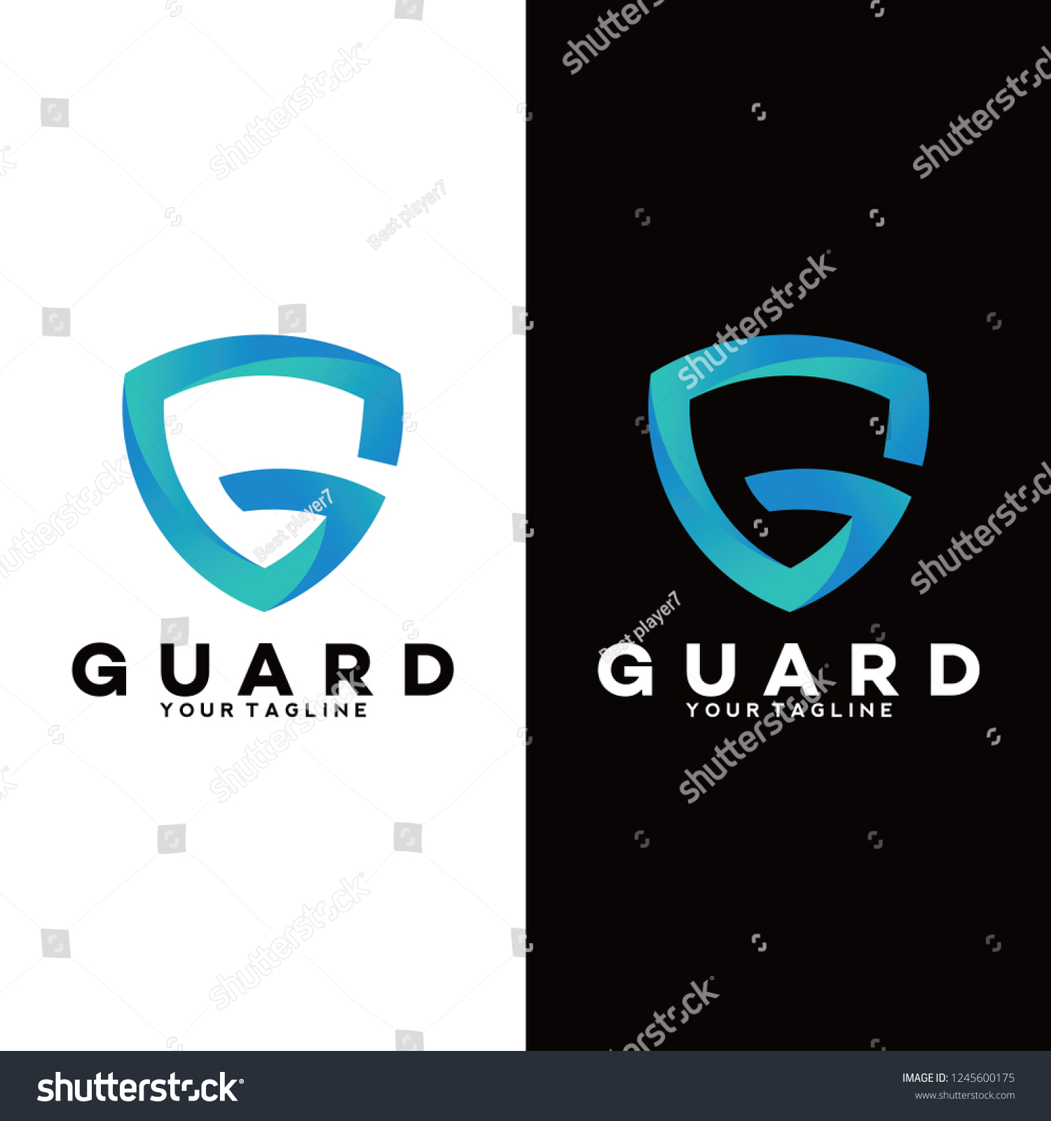G Guard Logo Stock Vector (Royalty Free) 1245600175 | Shutterstock