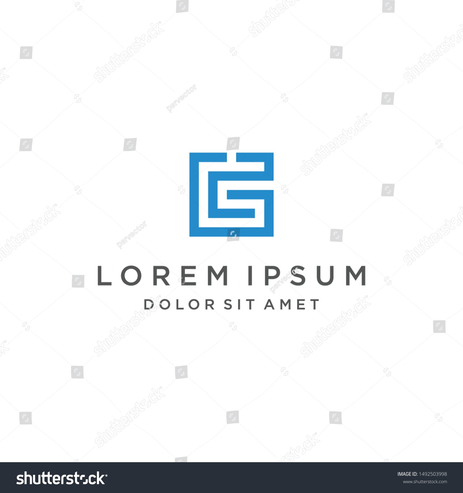 G2 Logo Monogram Icon Vector Template Stock Vector (Royalty Free ...