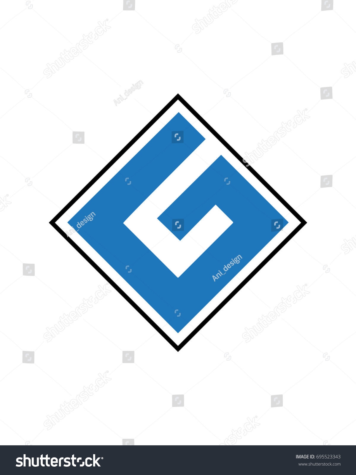 G Vector Stock Vector (Royalty Free) 695523343 | Shutterstock