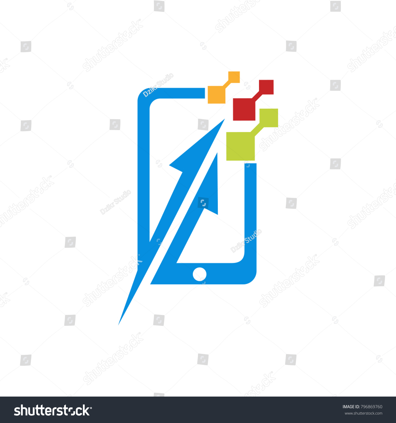 Gadget Service Logo Stock Vector (Royalty Free) 796869760 | Shutterstock
