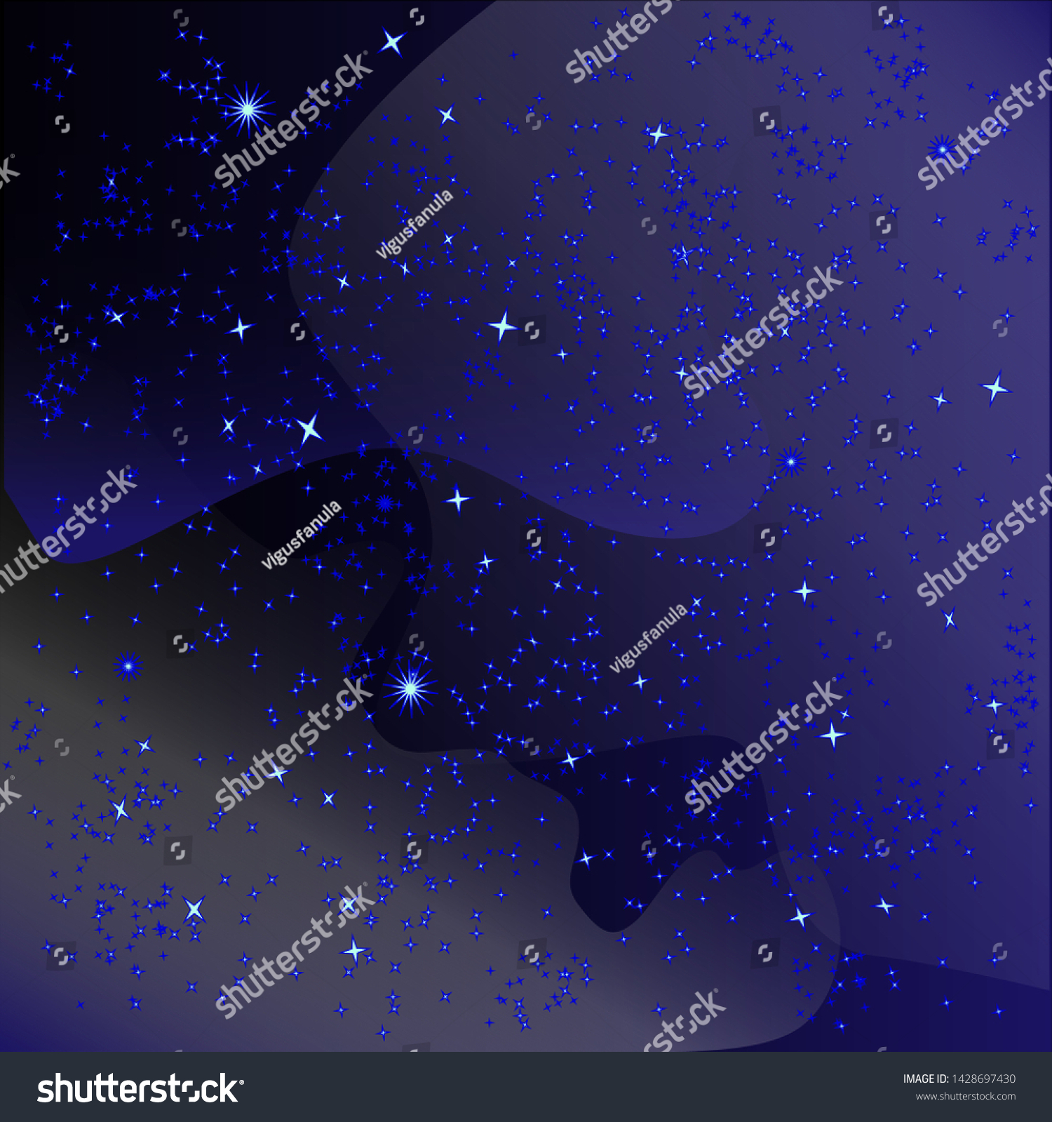 Galaxy Star Background Wallpaper: เวกเตอร์สต็อก (ปลอดค่าลิขสิทธิ์ ...