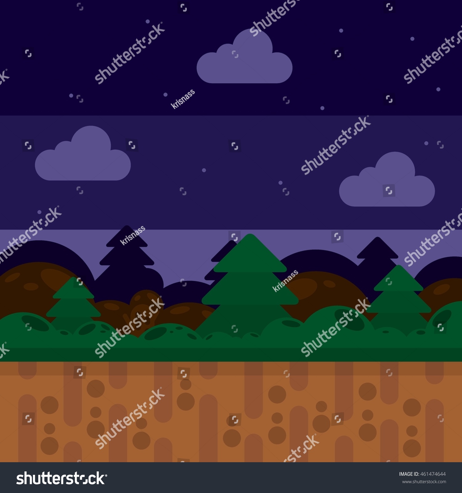 Game Background Flat Color Stock Vector (Royalty Free) 461474644