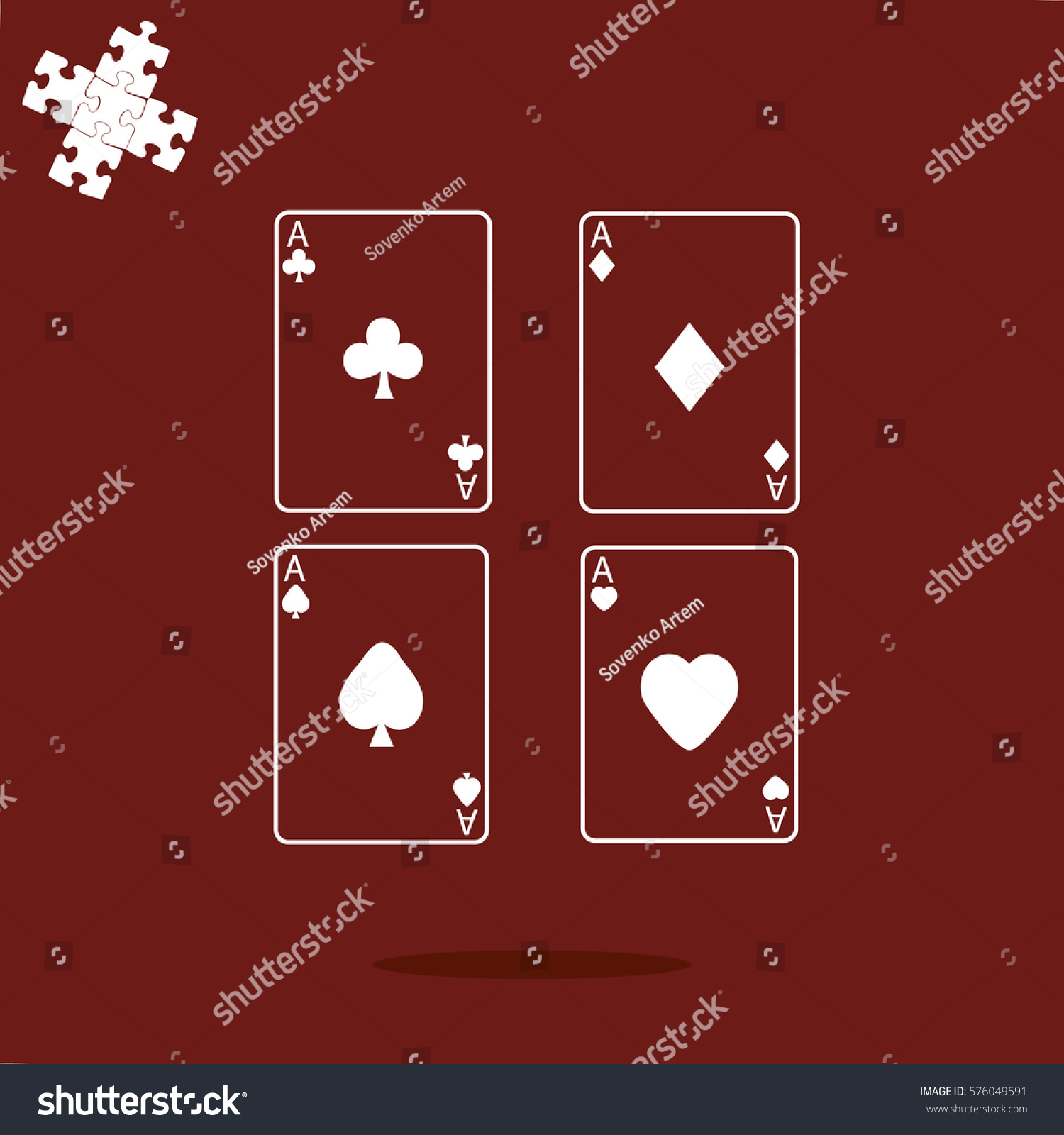 Game Cards Icon Stock Vector (Royalty Free) 576049591 | Shutterstock