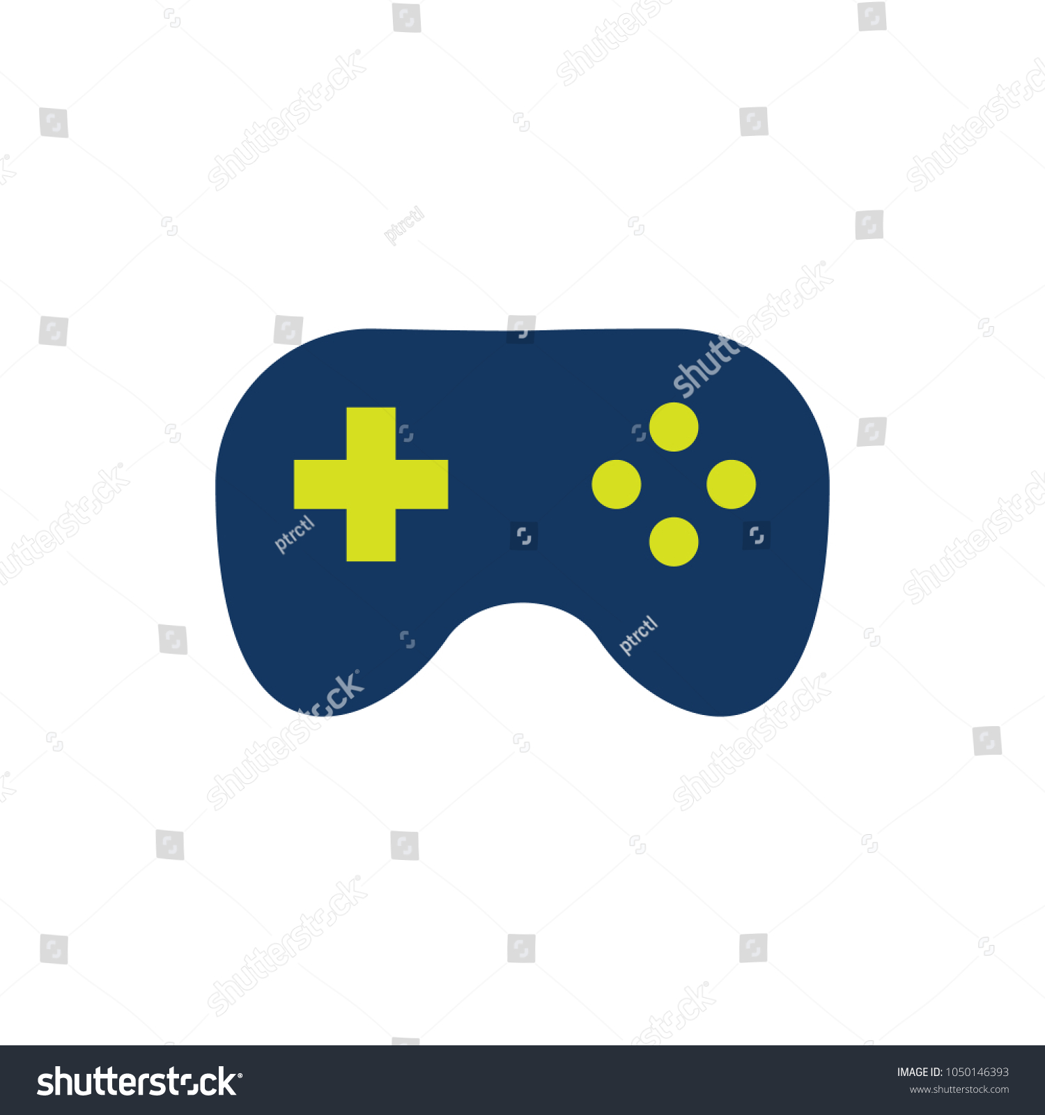 Game Logo Icon Design Stock Vector (Royalty Free) 1050146393 | Shutterstock
