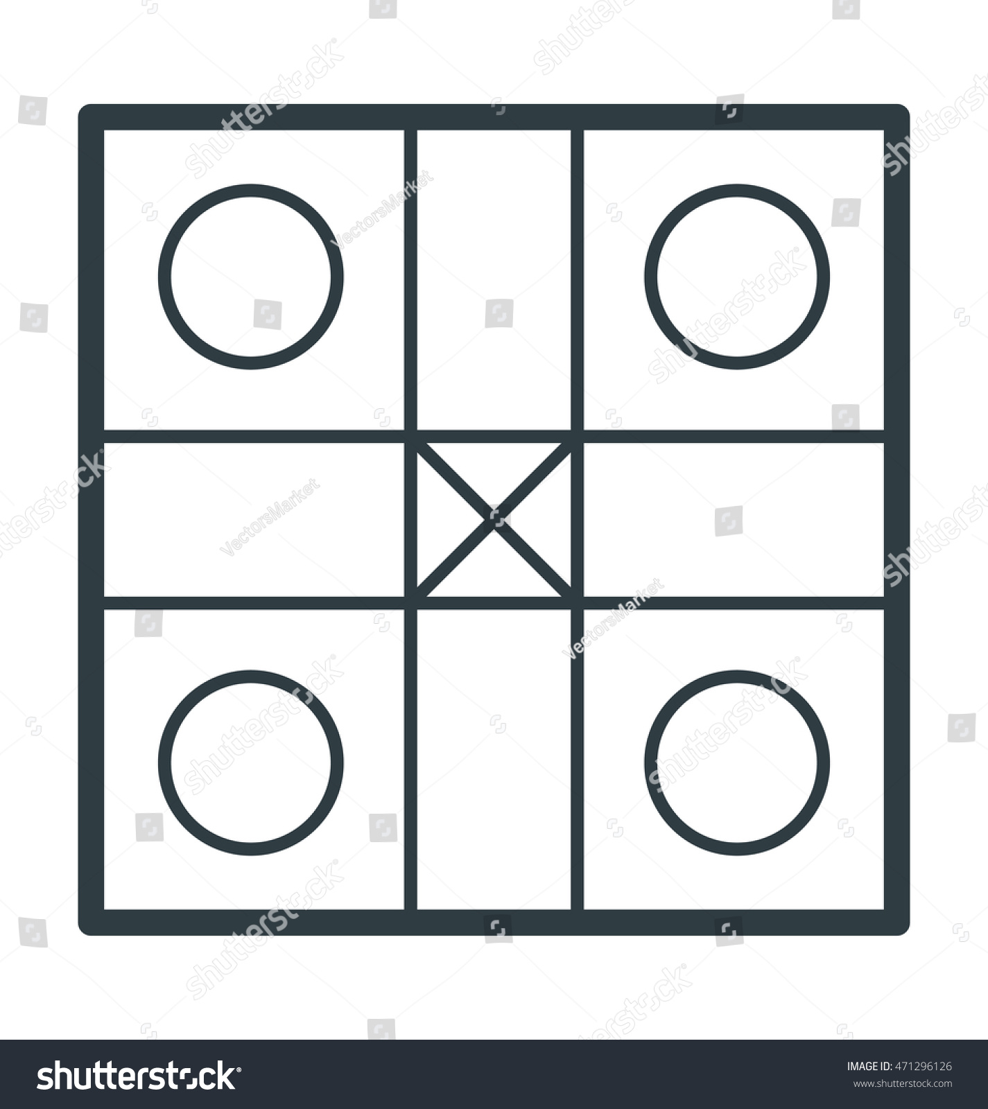 Gameboard Vector Icon Stock Vector (Royalty Free) 471296126 | Shutterstock