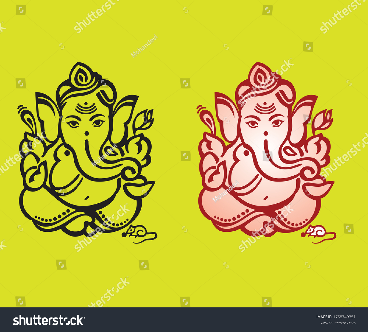 35 God vinayagar Stock Vectors, Images & Vector Art | Shutterstock