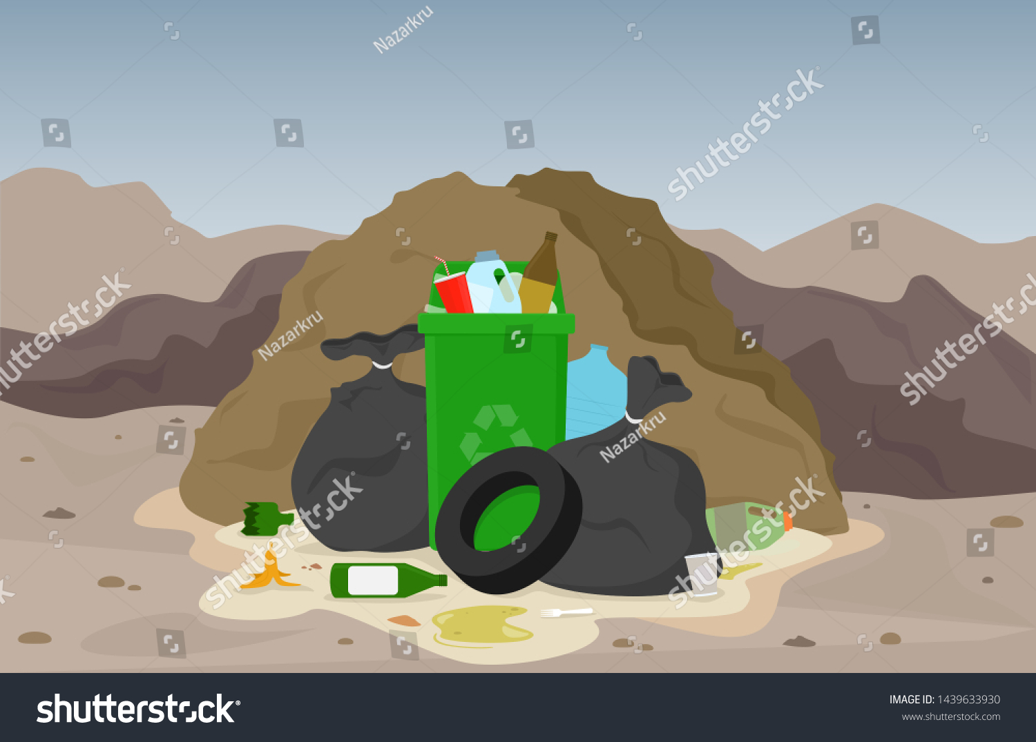 985 Landfill cartoon Stock Illustrations, Images & Vectors | Shutterstock