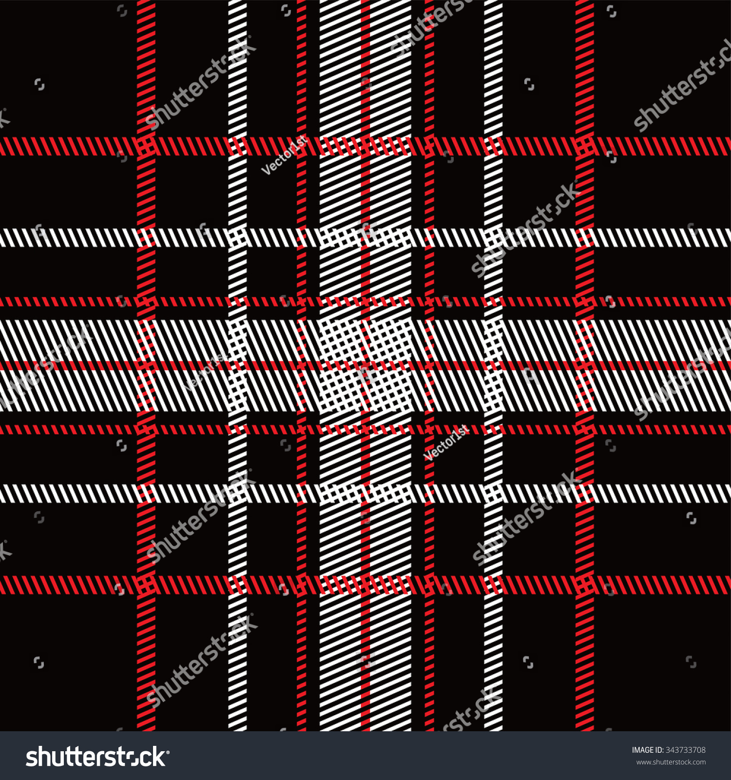 Garment Industry Plaid Pattern Vector Graphic Stock Vector (Royalty ...