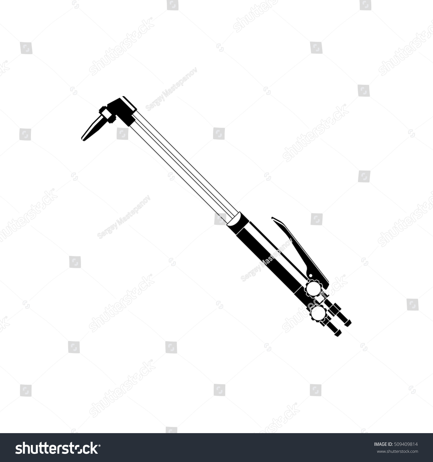 Welding Torch Flame Vector Welding Torch Stock Images, Royalty-Free ...