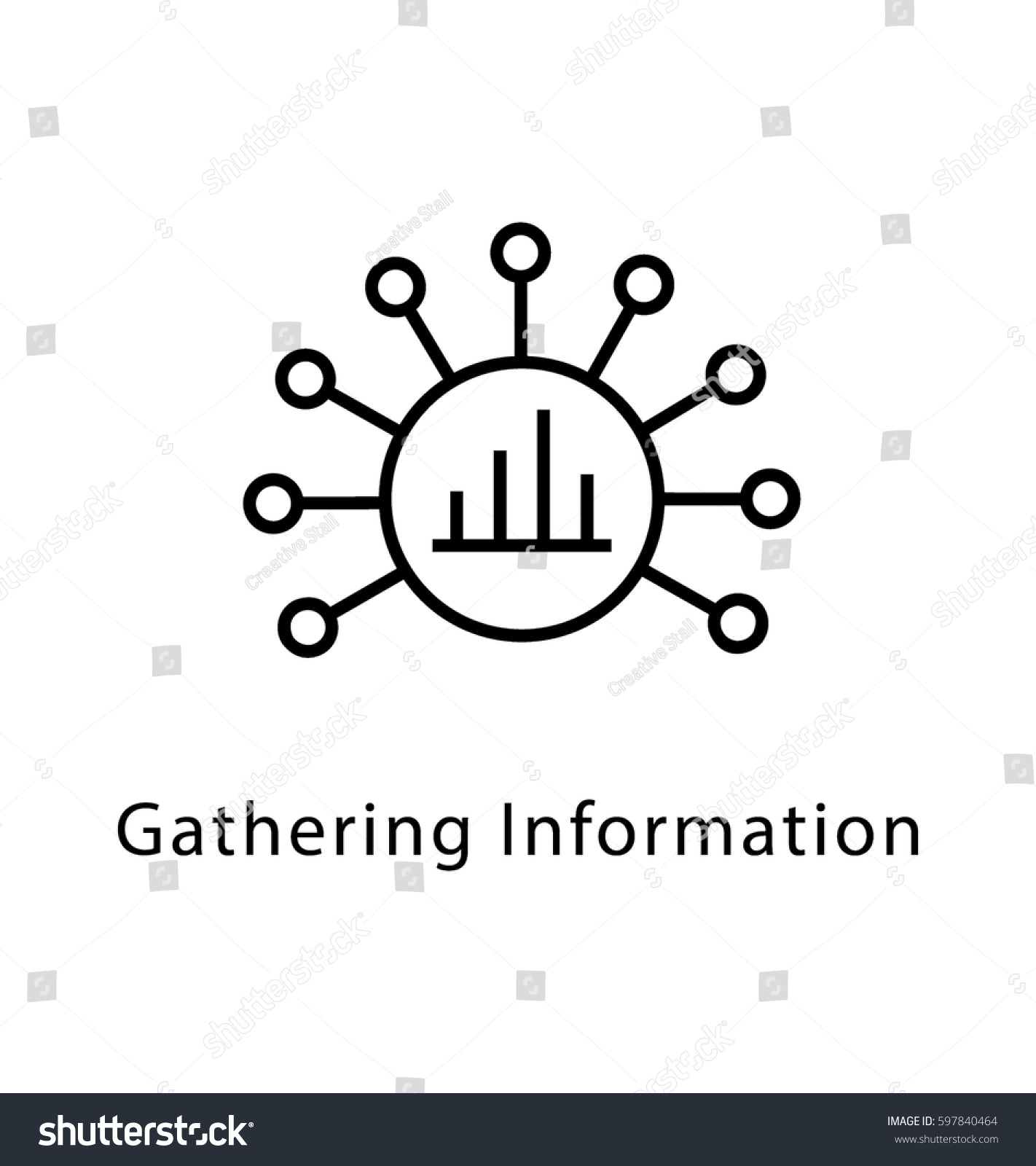 8,652 Gather information icon Images, Stock Photos & Vectors | Shutterstock