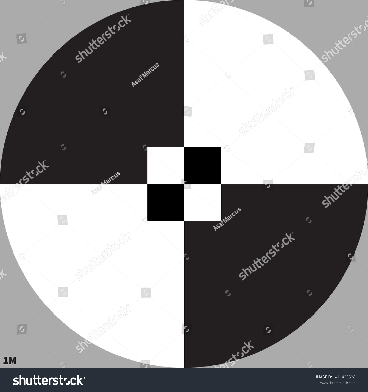 Gcp Ground Control Point Gis Stock Vector (Royalty Free) 1411433528