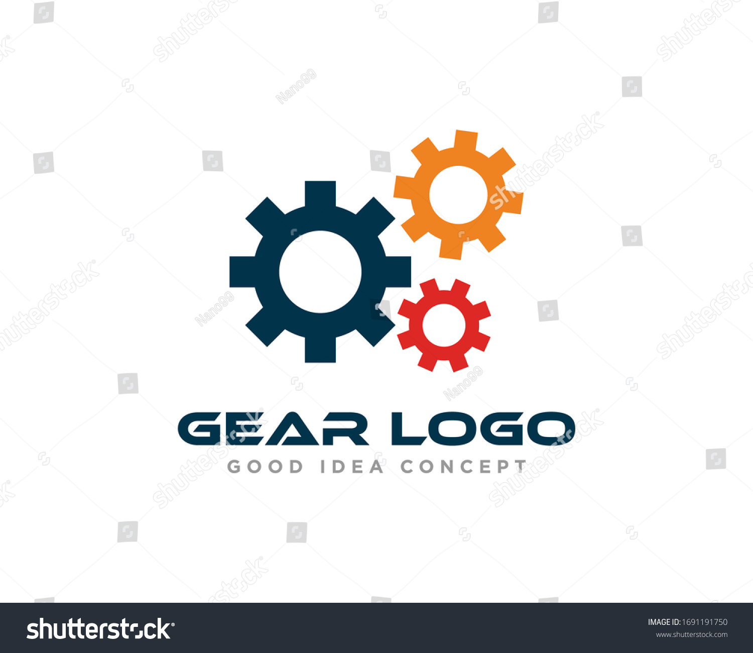 Gear Logo Icon Design Vector Stock Vector (Royalty Free) 1691191750 ...