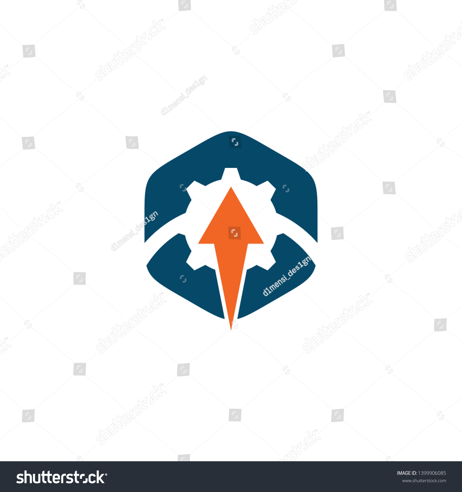 Gear Machine Logo Design Symbol Vector Stock Vector (Royalty Free ...