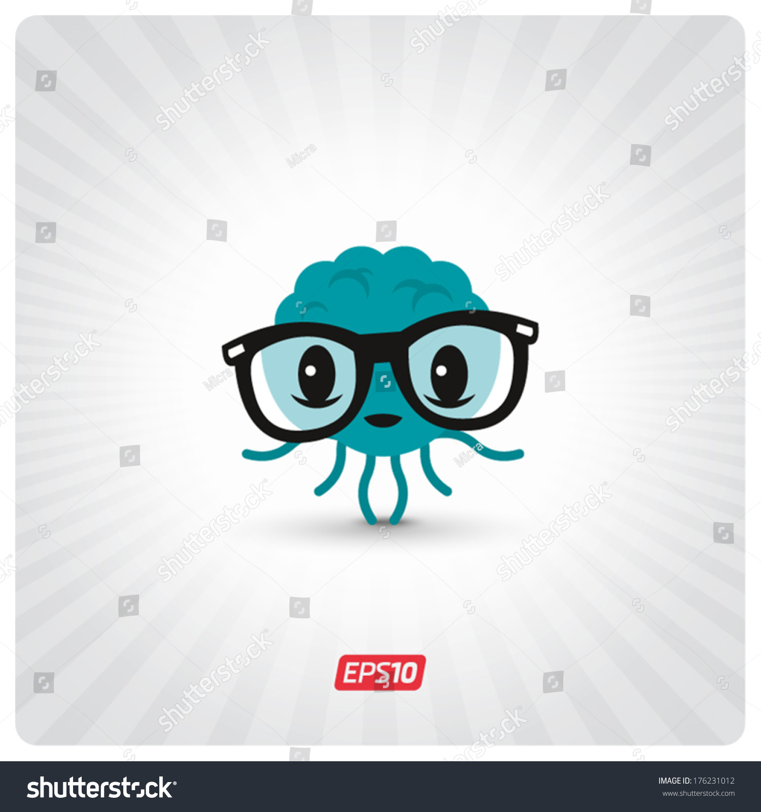 Nerd Brain Logo