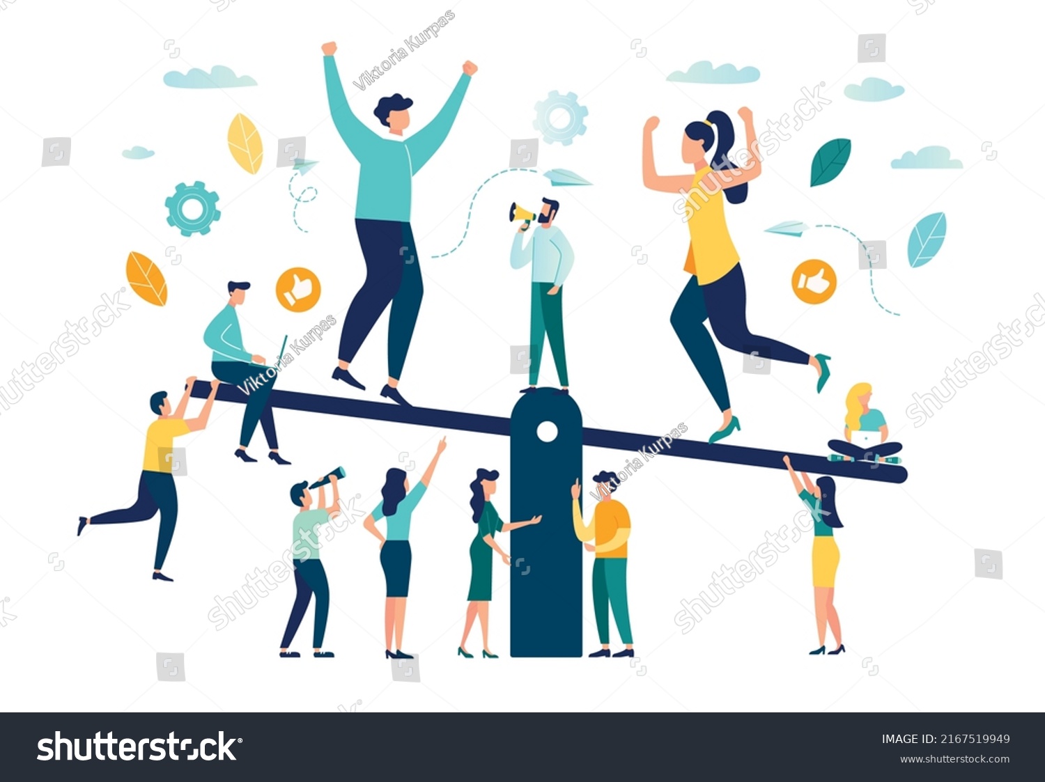 Gender Equality Equal Treatment Male Female Stock Vector (Royalty Free ... Gender Equality Equal Treatment Male Female Stock Vector (Royalty Free ...