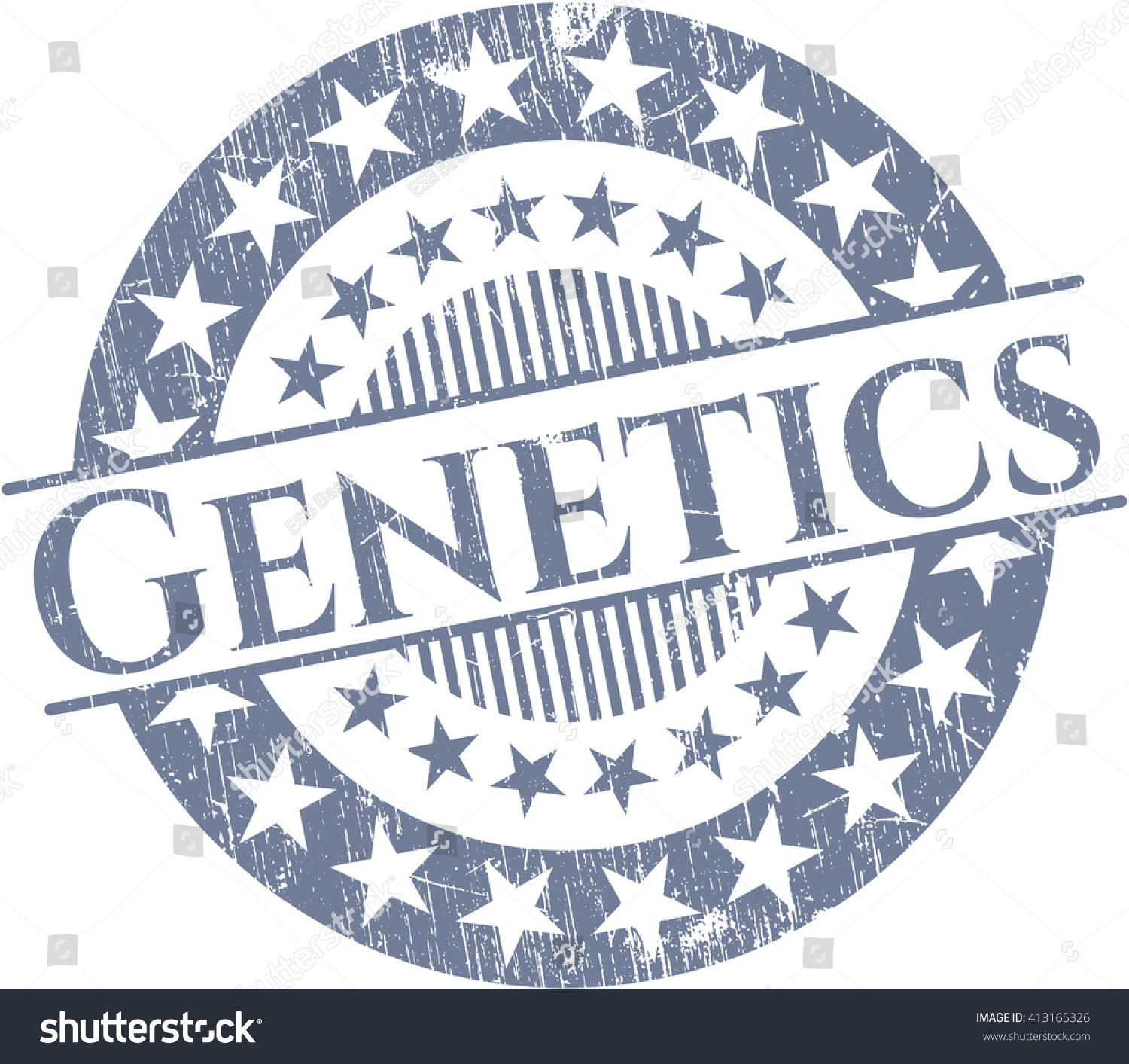 Genetics Rubber Grunge Texture Stamp Stock Vector (Royalty Free ...