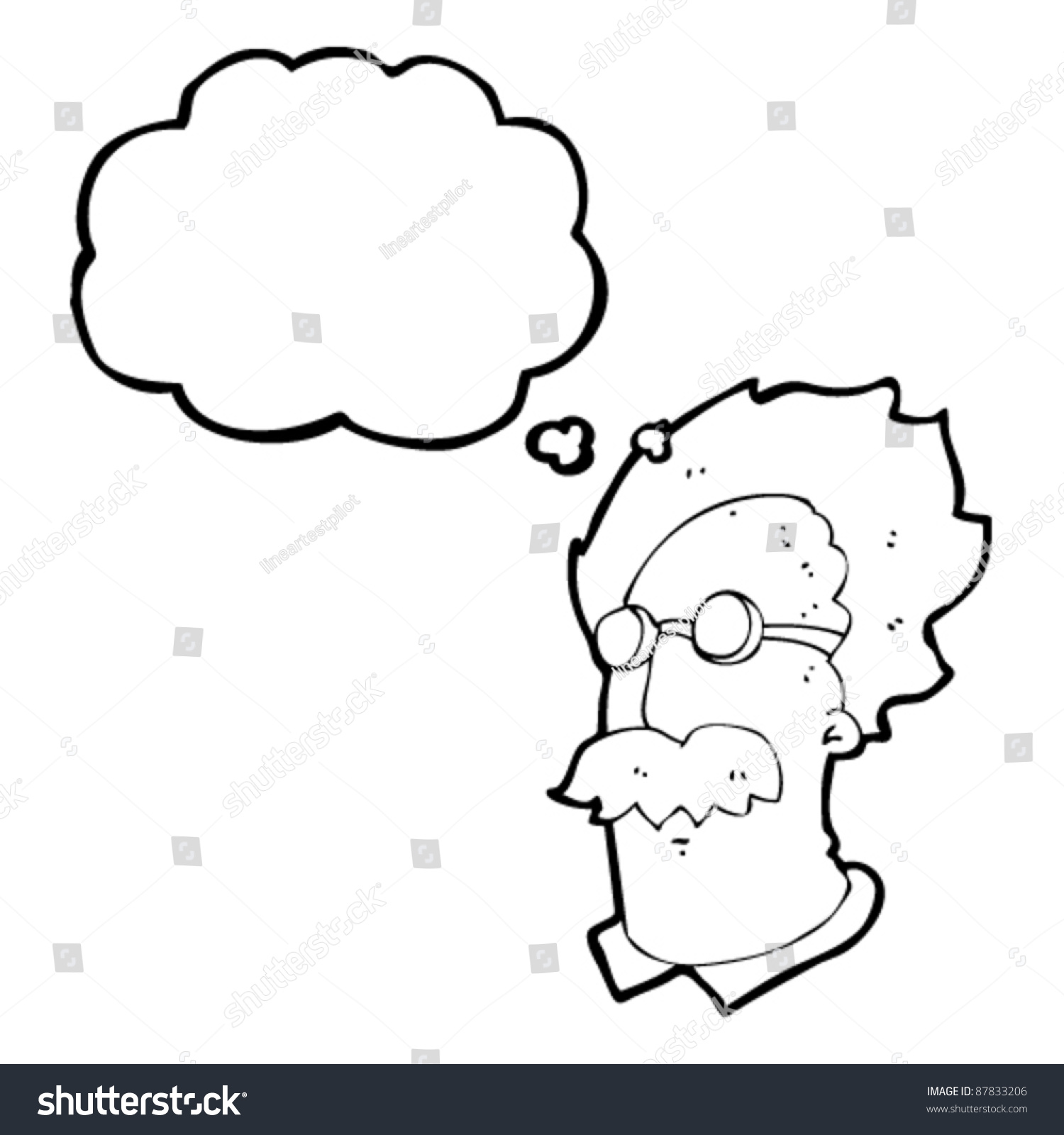 Genius Scientist Cartoon Stock Vector (Royalty Free) 87833206 ...