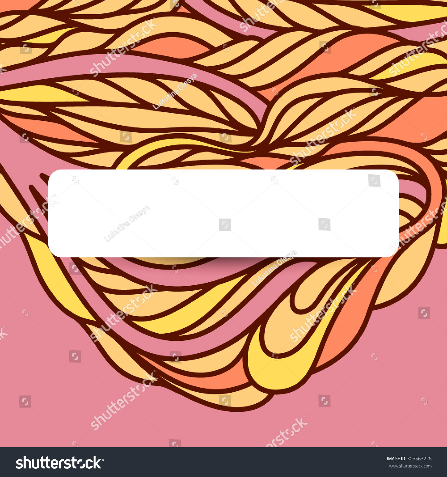 Gentle Abstract Background Intertwining Lines Stock Vector (Royalty ...