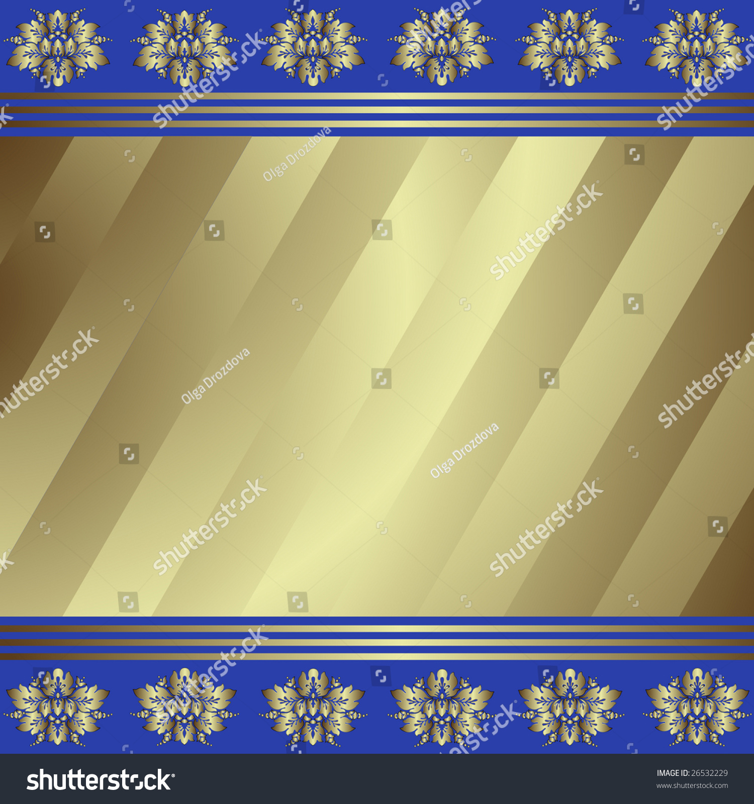 Gentle Blue Diagonal Silvery Background Vector Stock Vector (Royalty ...