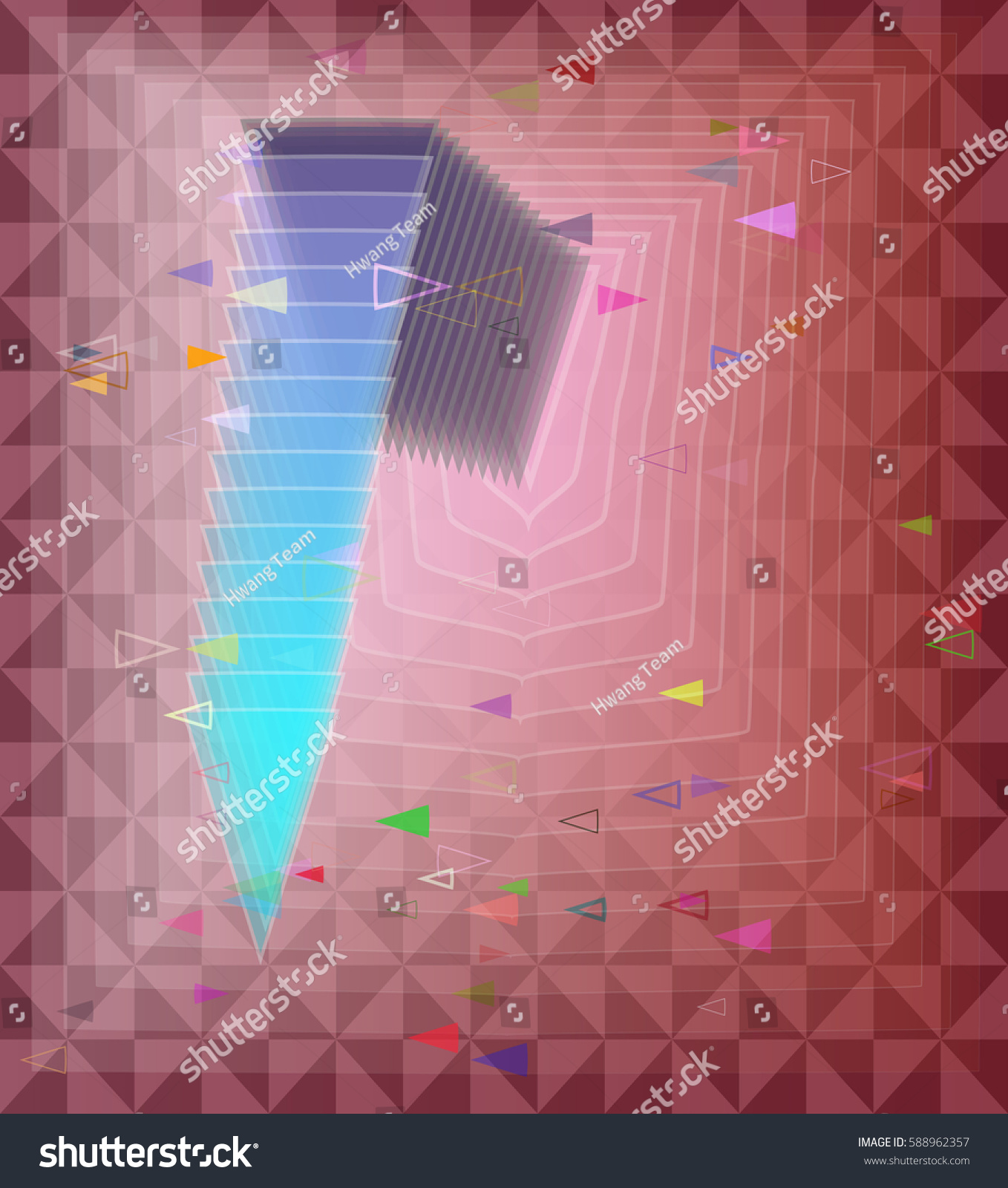 Geography Pattern Background Stock Vector (Royalty Free) 588962357