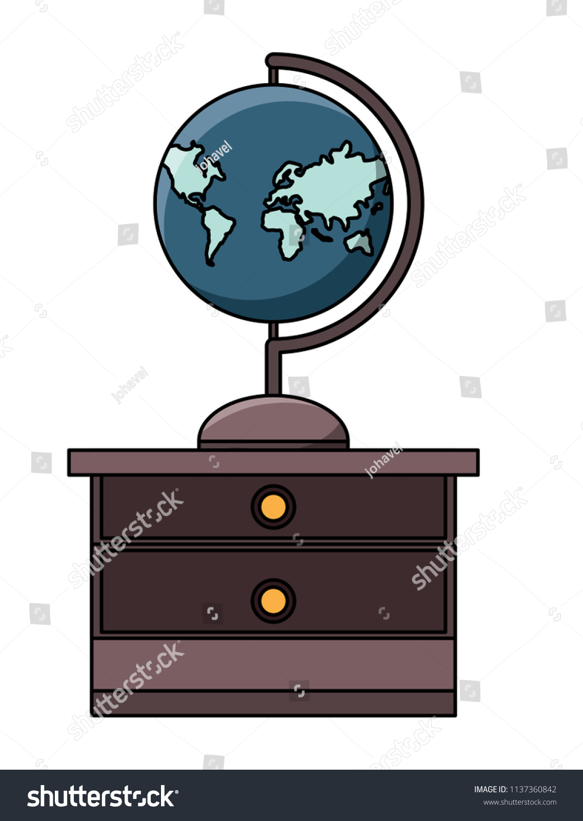 Geography Tool Design Stock Vector (Royalty Free) 1137360842 | Shutterstock