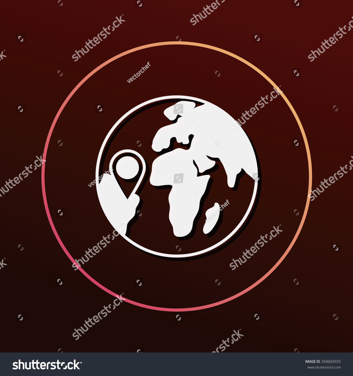 Geological Icon Stock Vector (Royalty Free) 358604555 | Shutterstock