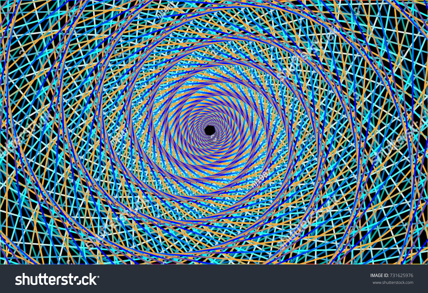 Geometric Line Art Abstract Background Stock Vector (Royalty Free ...