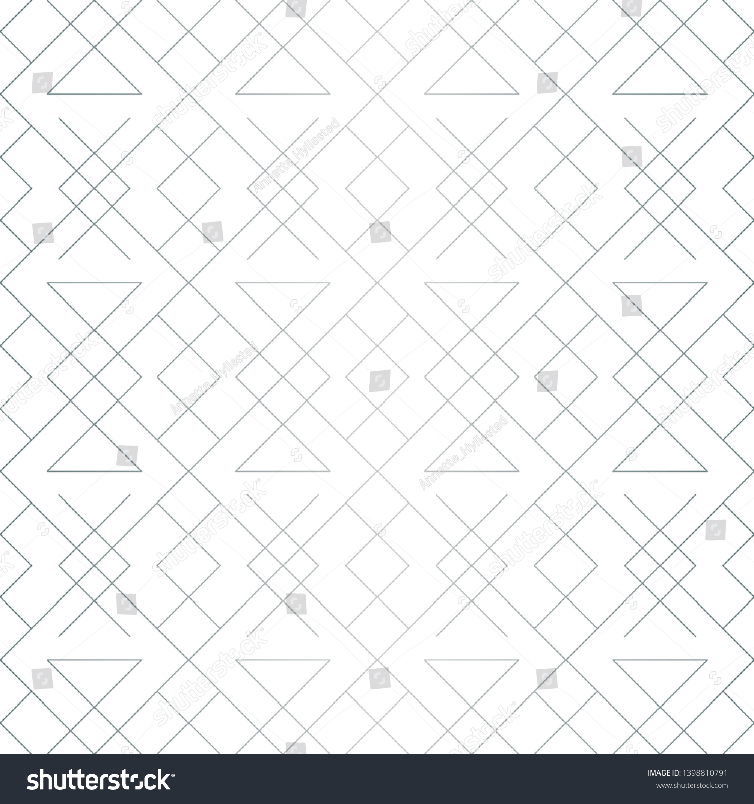 Geometric Silver Metallic Lines Pattern On Stock Vector (Royalty Free ...