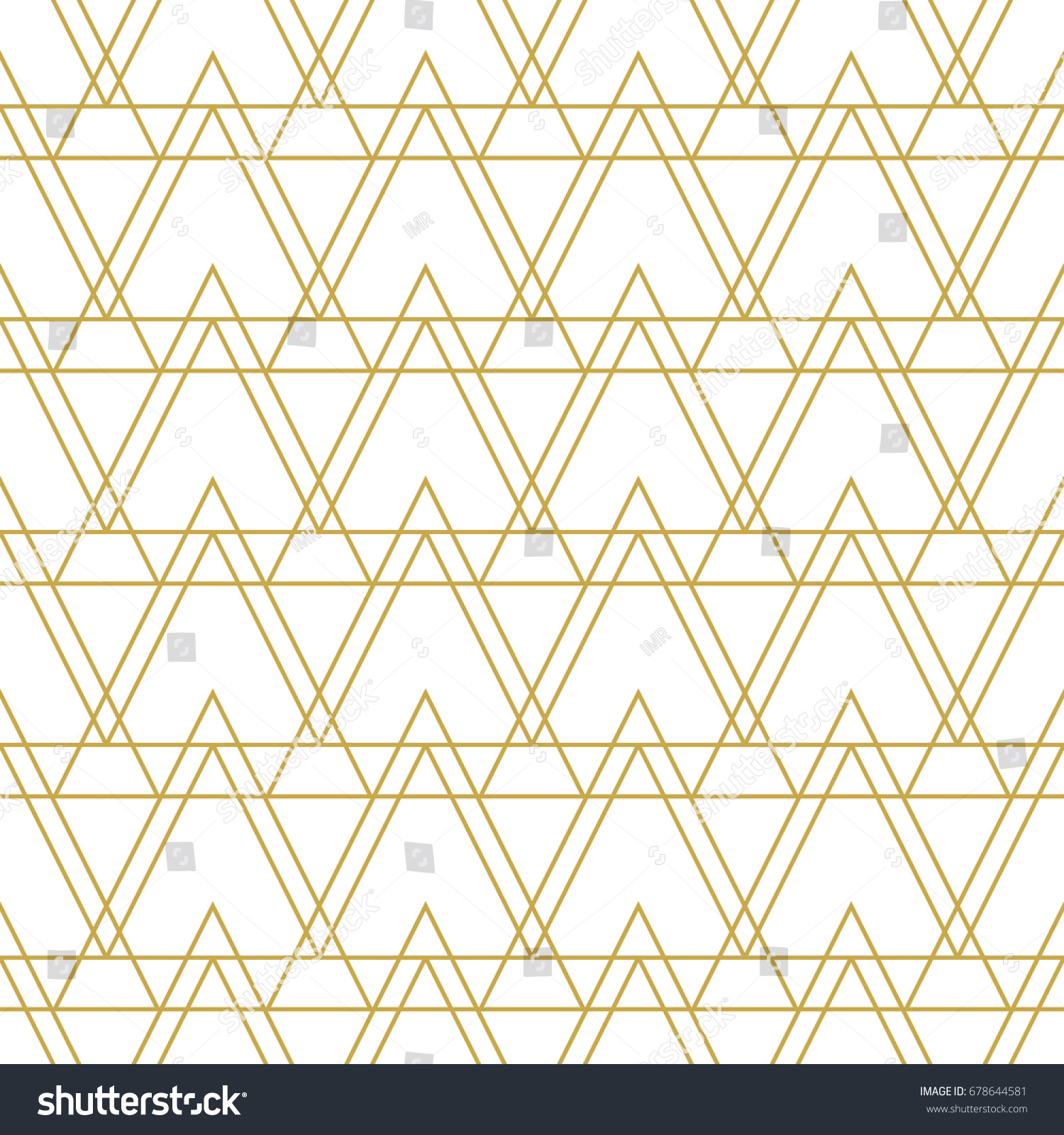 Geometric Triangular Art Deco Style Scales Stock Vector (Royalty Free ...
