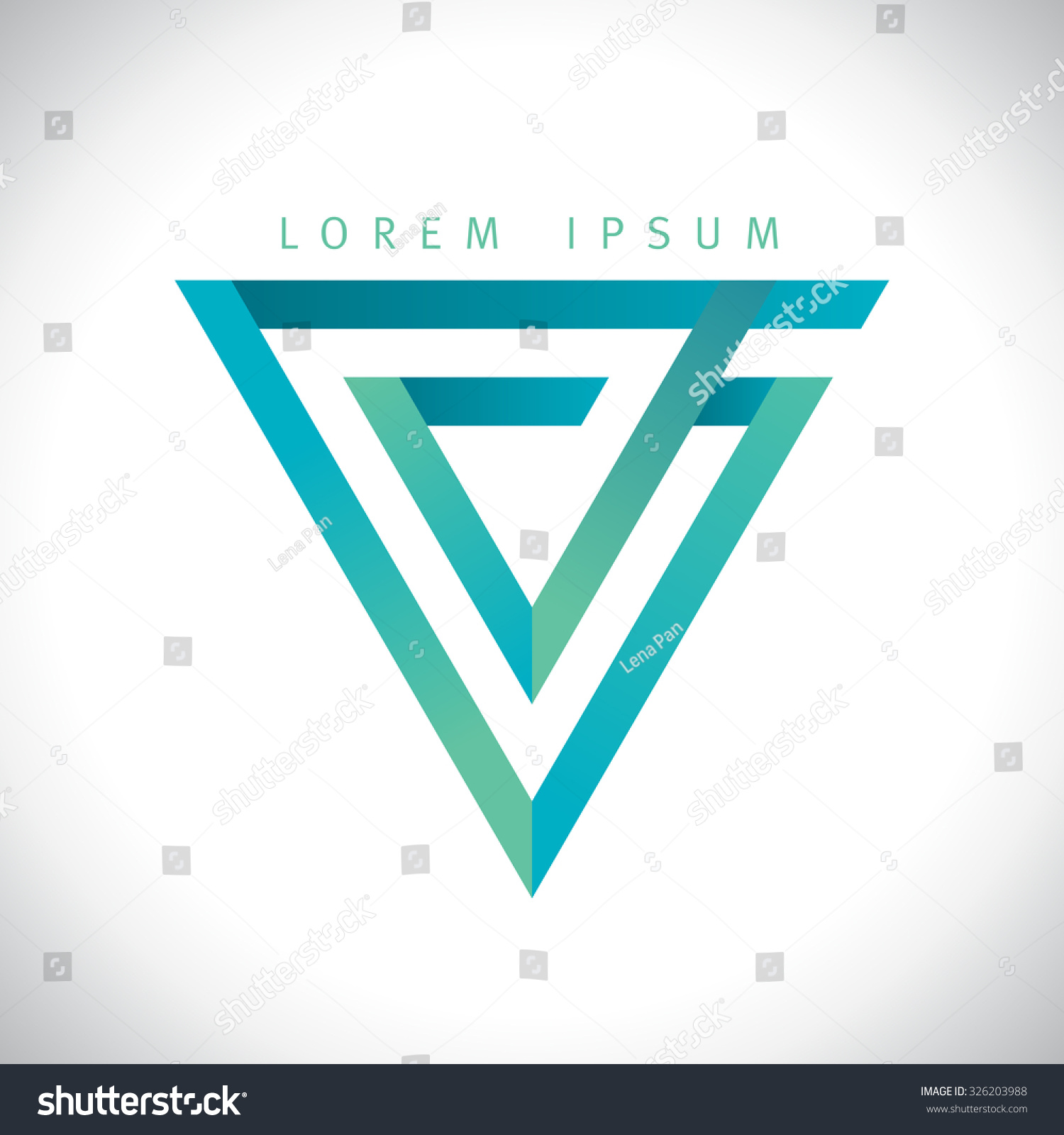 278 Inverted triangle logo Snímků, stock fotografií a vektorů ...