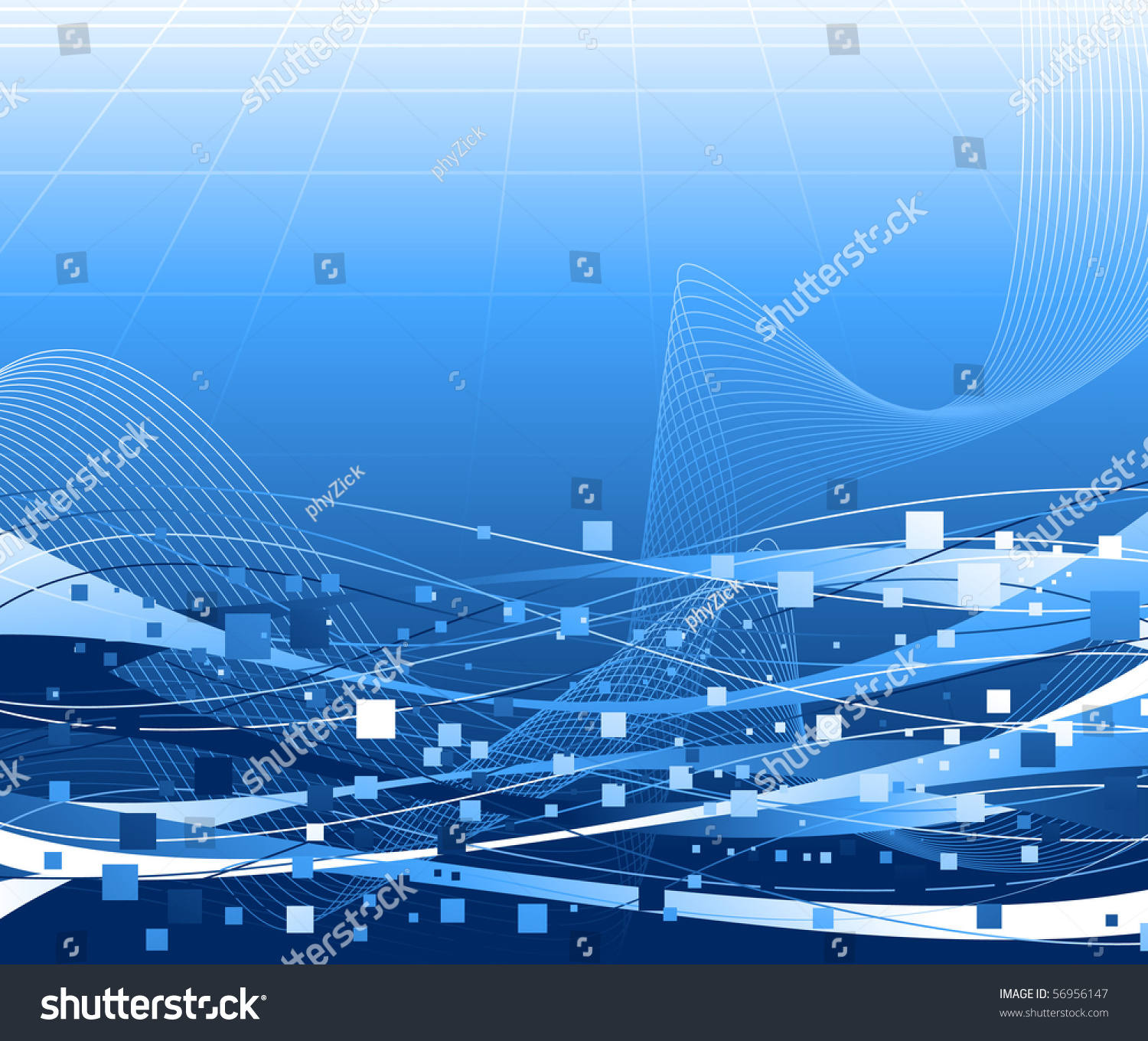 Geometrical Advertisement Background Template. Vector Illustration ...