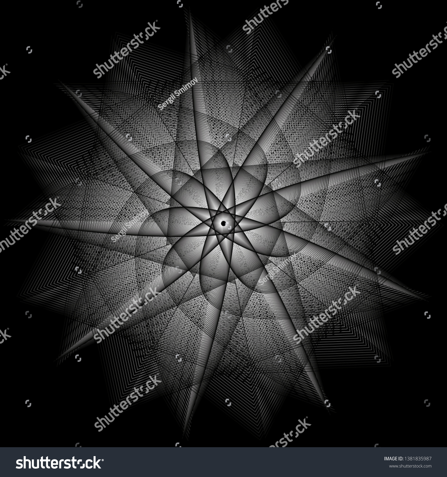 Geometry Minimalistic Artwork Poster Simple Shape Stock Vector (Royalty ...