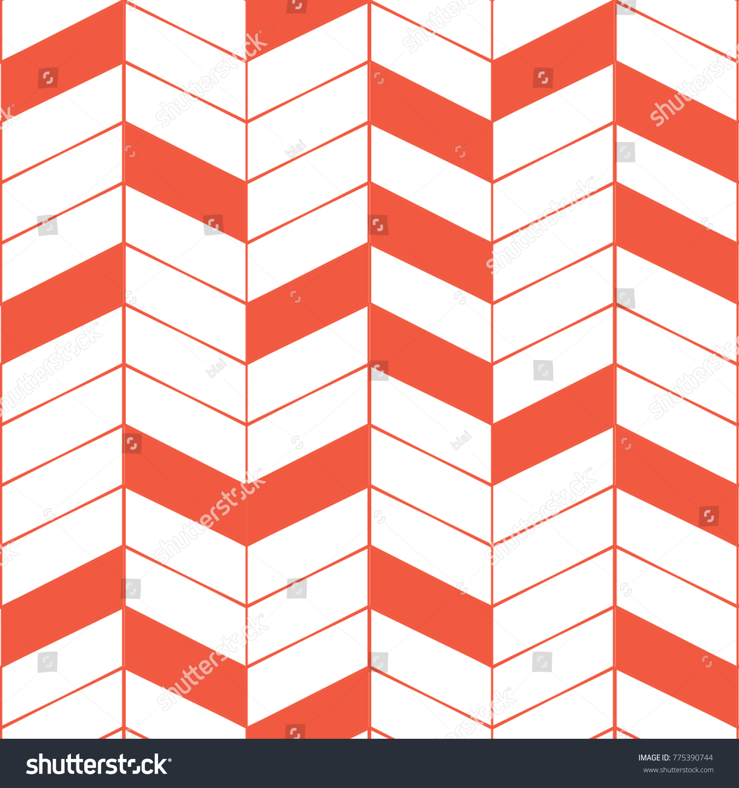Geomtric Red Pattern Stock Vector (Royalty Free) 775390744 | Shutterstock