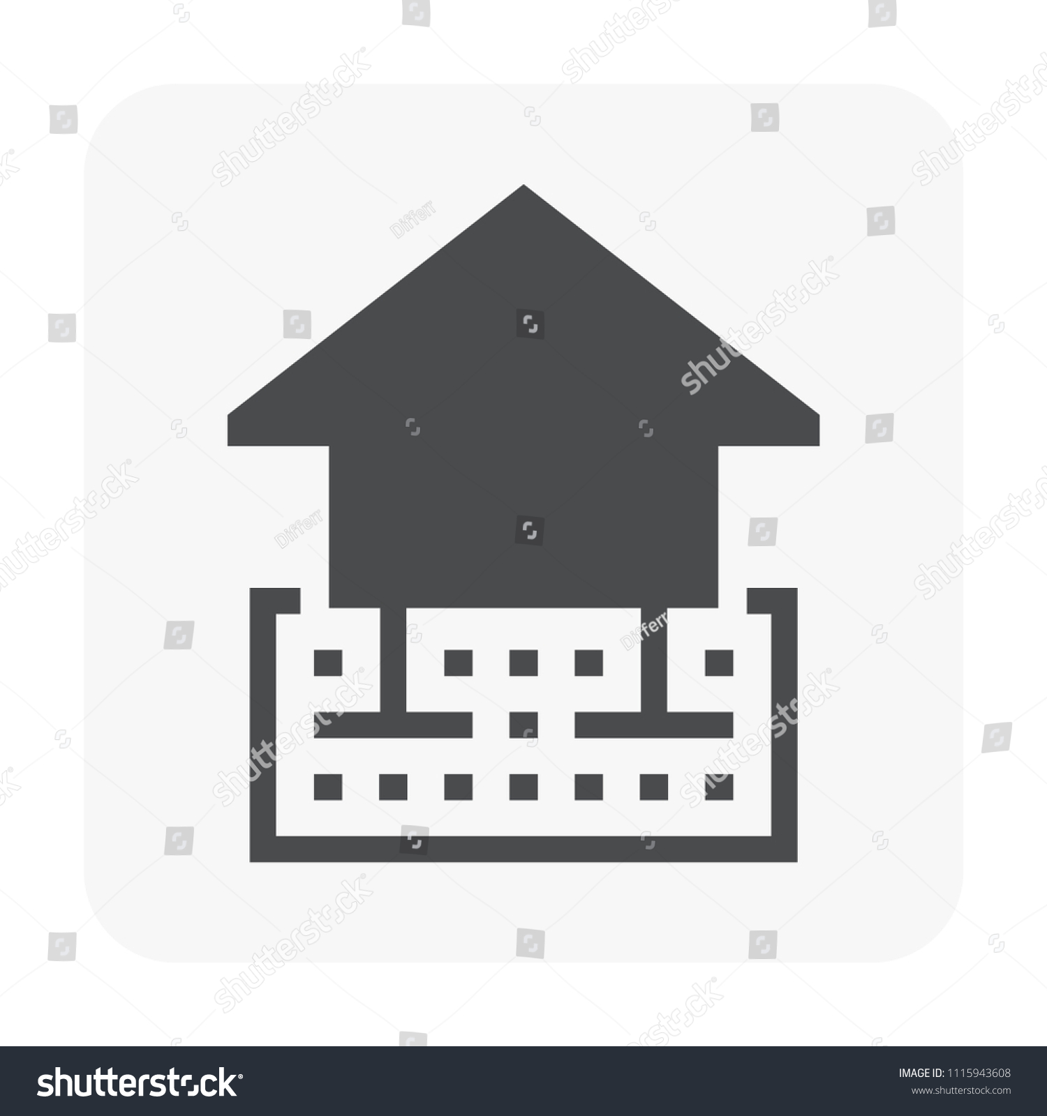 Geotechnical Engineering Soil Testing Icon Stock Vector (Royalty Free ...