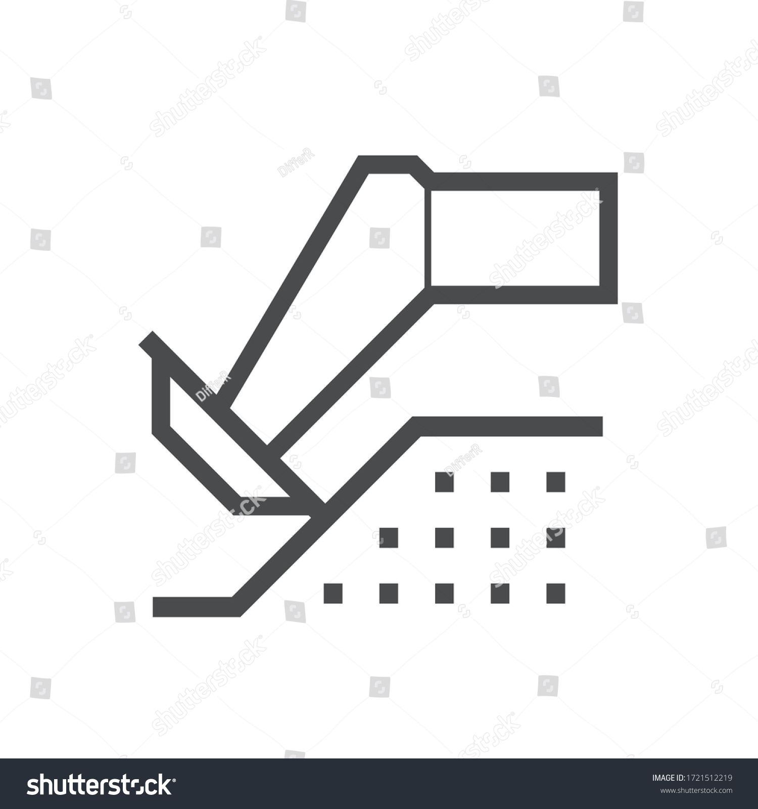 Geotechnical Engineering Soil Testing Machine Vector Stock Vector ...