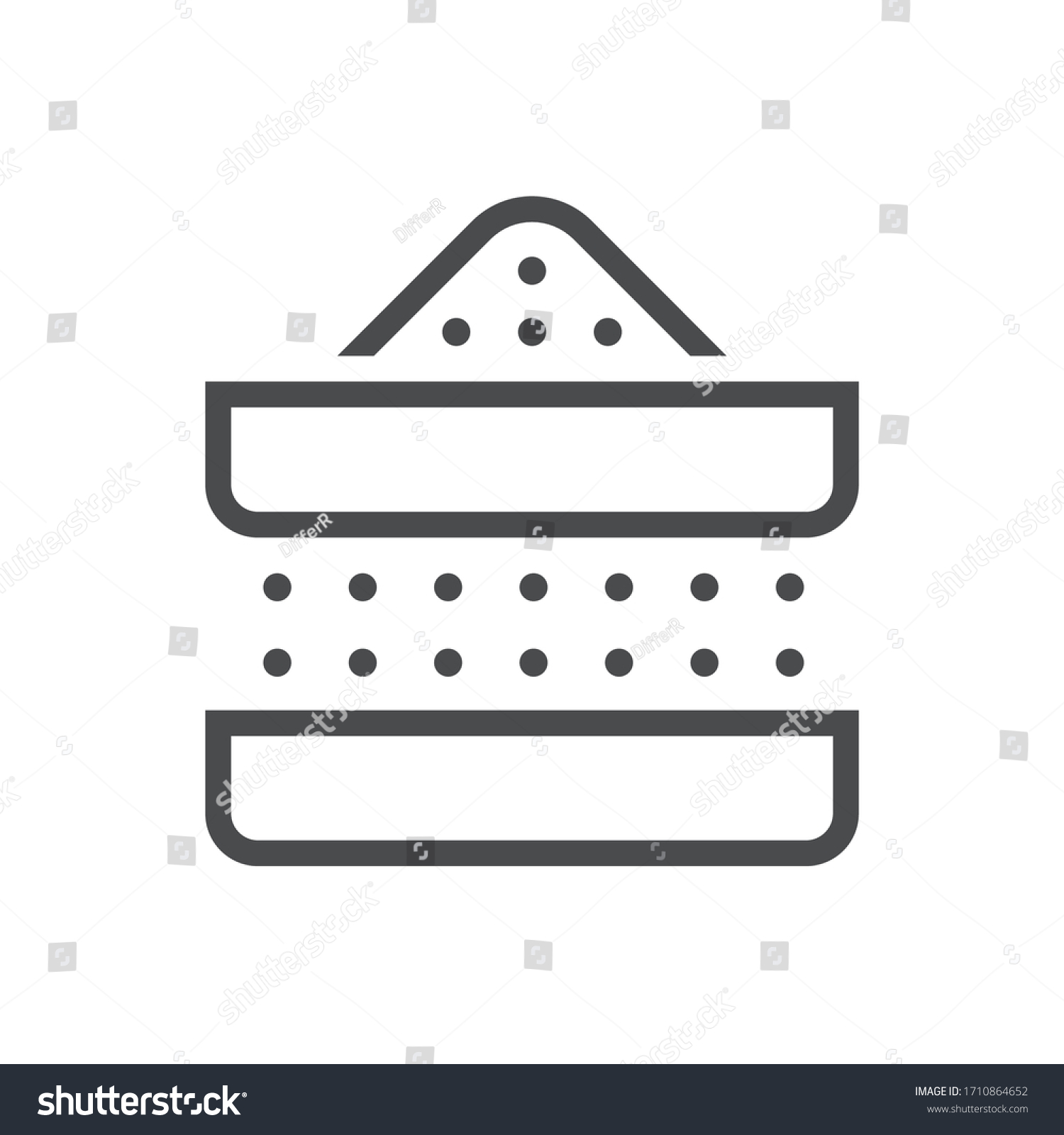 Geotechnical Engineering Soil Testing Vector Icon Stock Vector (Royalty ...